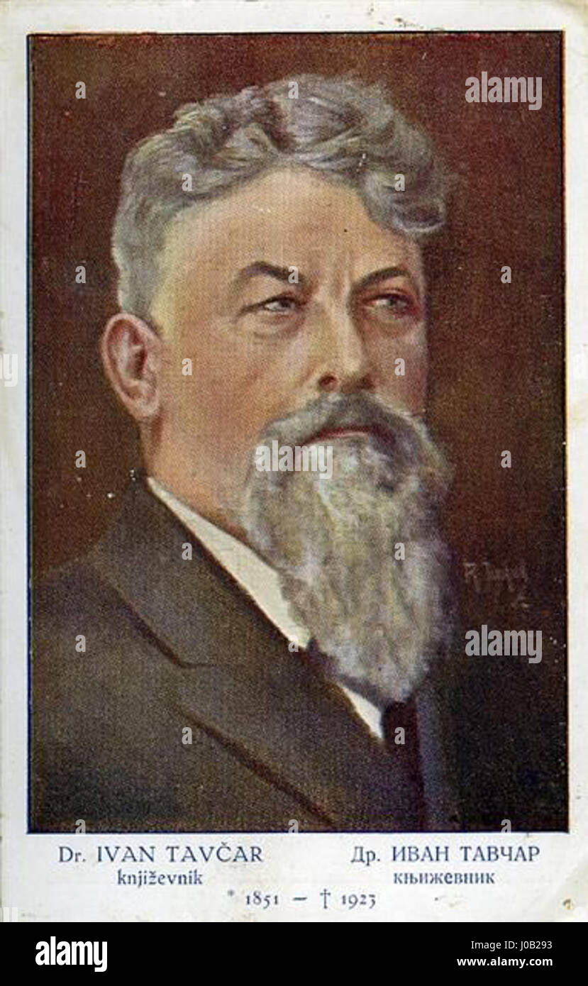 Rudolf Jakhel’s portrait of Ivan Tavcar captures the Slovenian writer ...