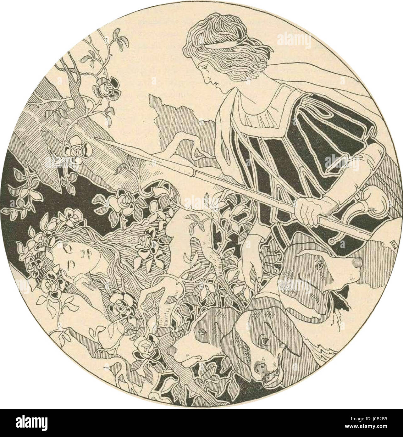 'Pomladna bajka' (Spring Fairy Tale) by Francisek Dobnikar is a ...