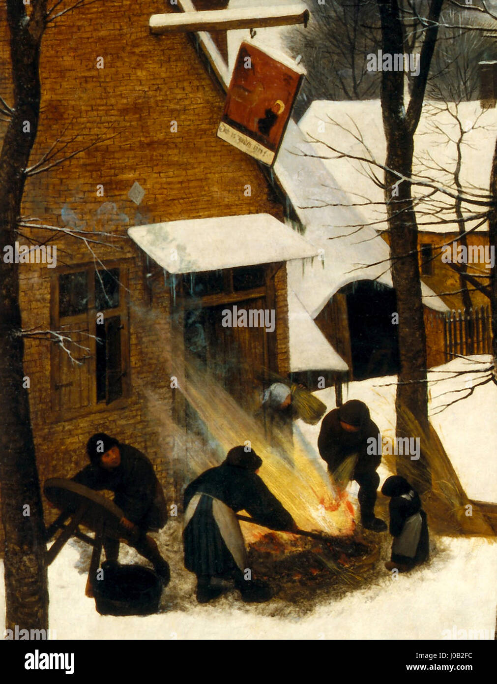 'Jäger im Schnee' by Pieter Bruegel the Elder depicts hunters returning ...