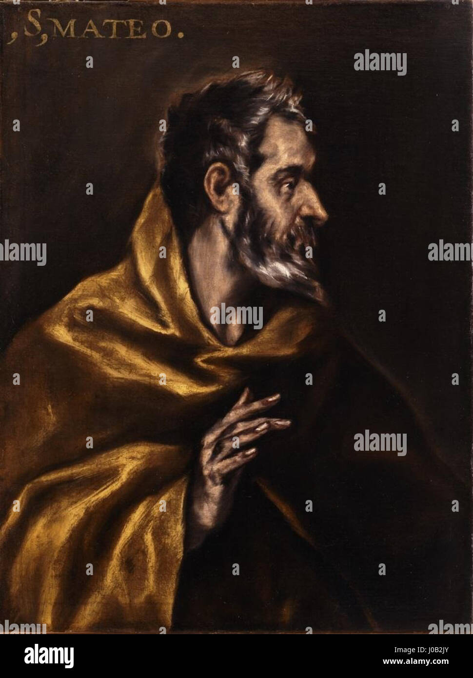 'San Felipe Apóstol' by El Greco, housed in the Museo Nacional de ...