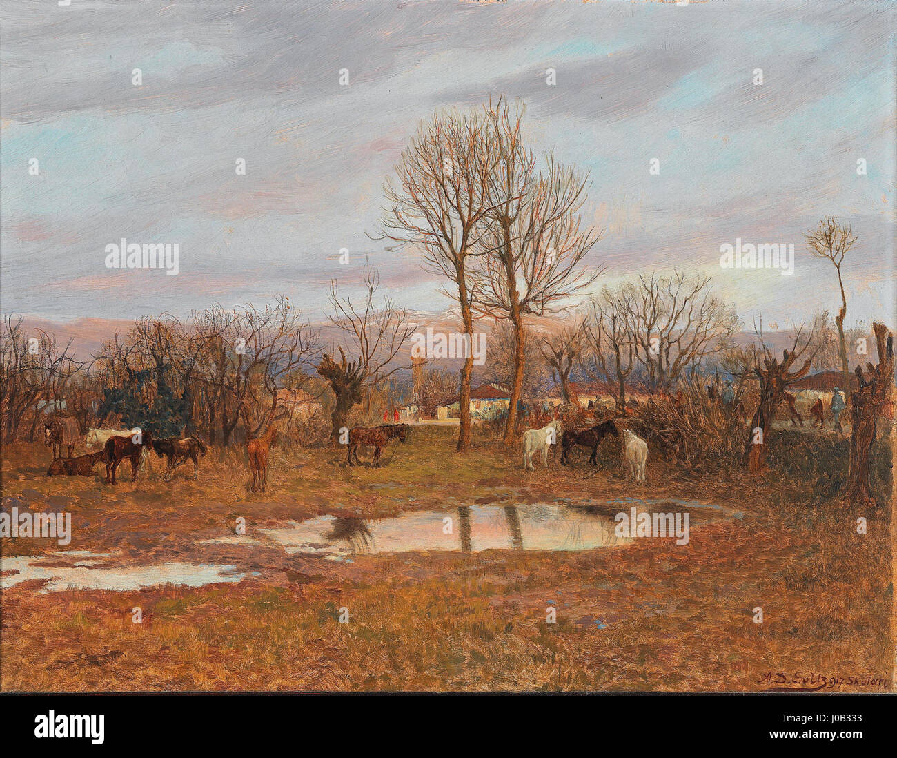 ‘Albanian landscape’ by Goltz depicts the natural beauty of Albania’s ...