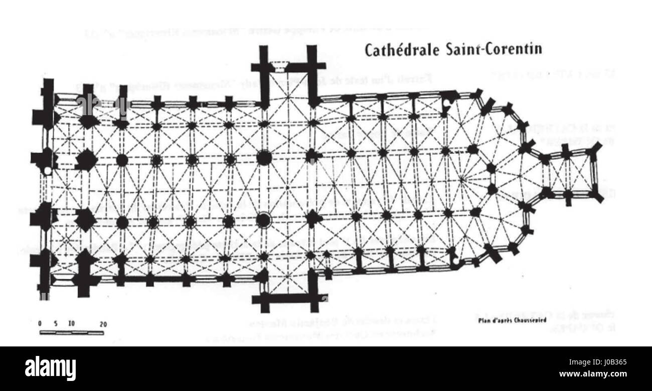 This detailed architectural plan by Chaussepied illustrates the layout ...