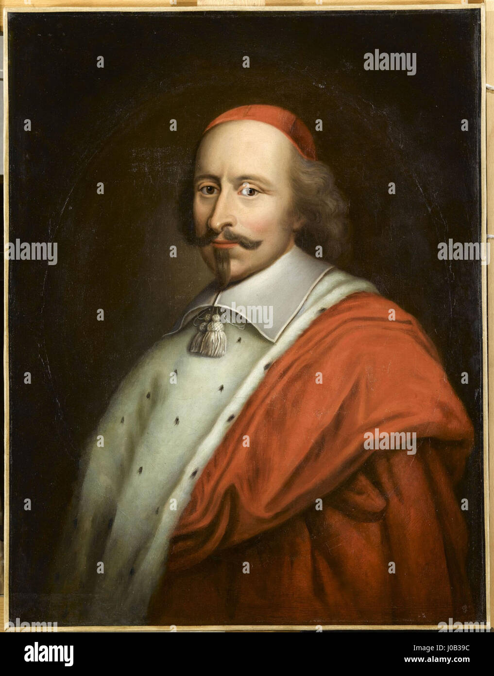 The portrait of Jules Mazarin, attributed to Mathieu Le Nain ...