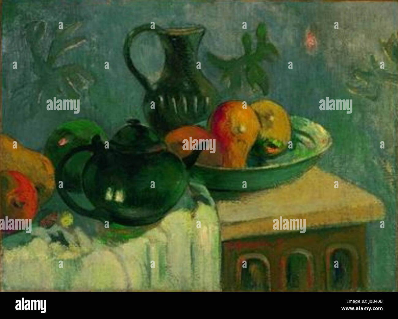 Paul Gauguin’s 1899 painting 'Théière, cruche et fruits' (Teapot ...