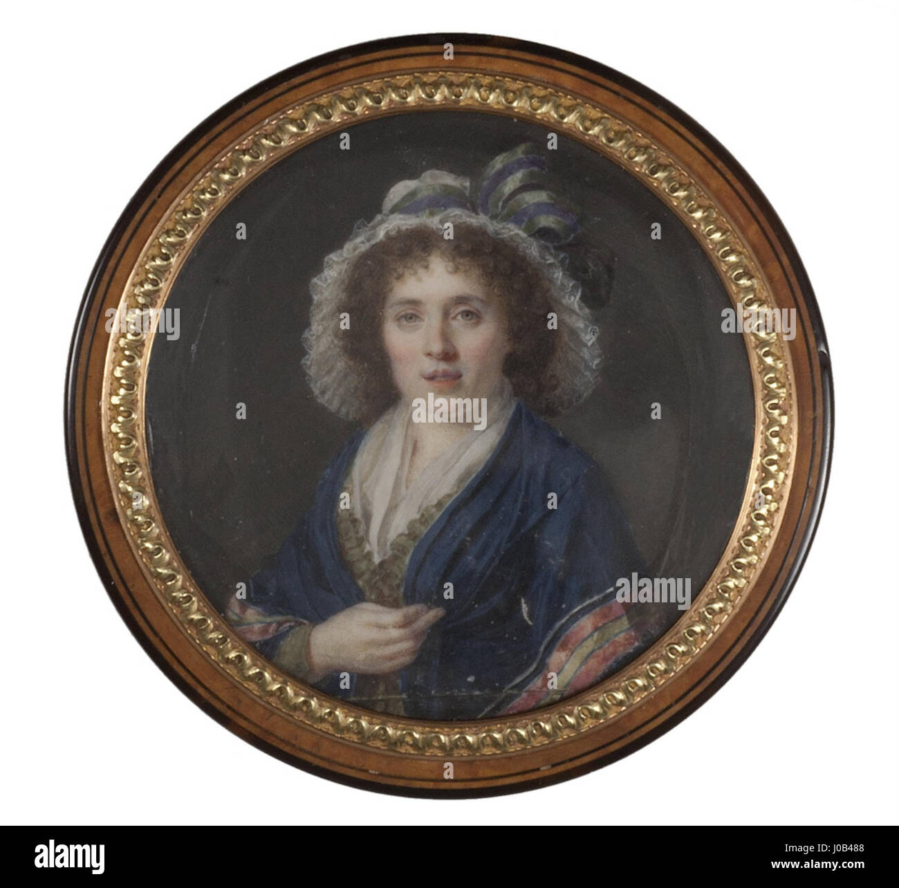 'Okänd dam' (Unknown Lady) is a portrait of a woman whose identity ...