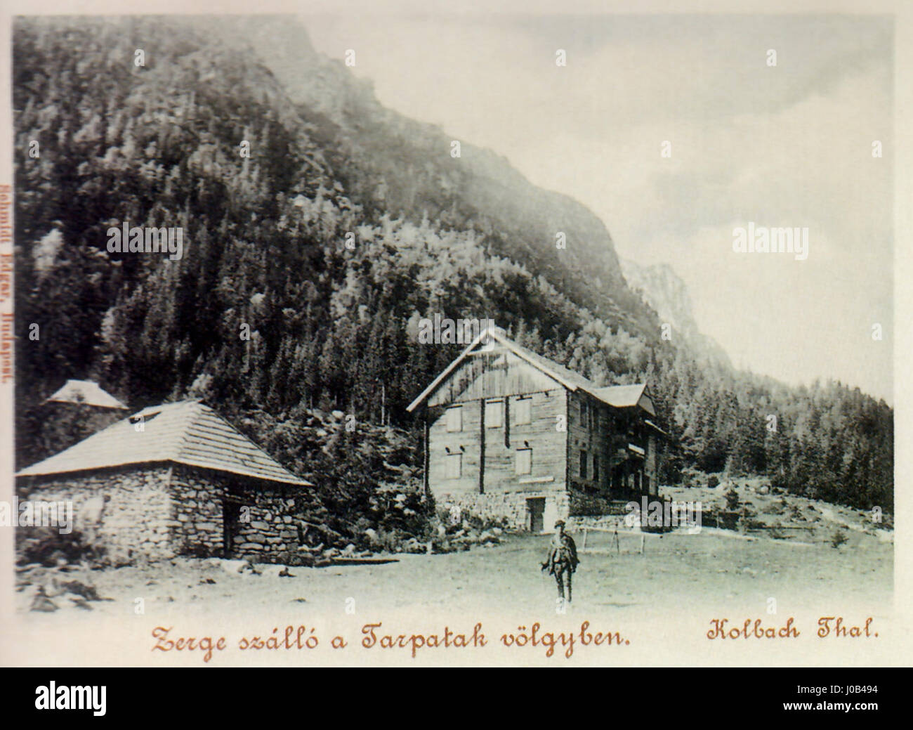 'Chata Kamzík a Rainerova Stul' depicts the mountain scenery of ...