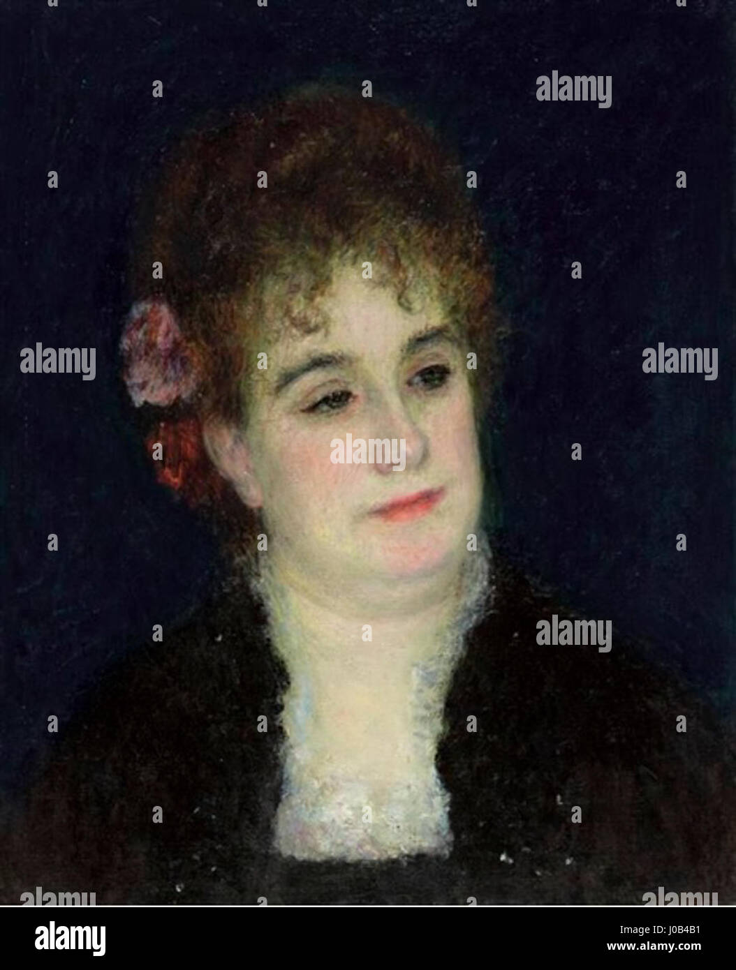 Pierre-Auguste Renoir's 'Madame Marguerite Charpentier' (1879) portrays ...
