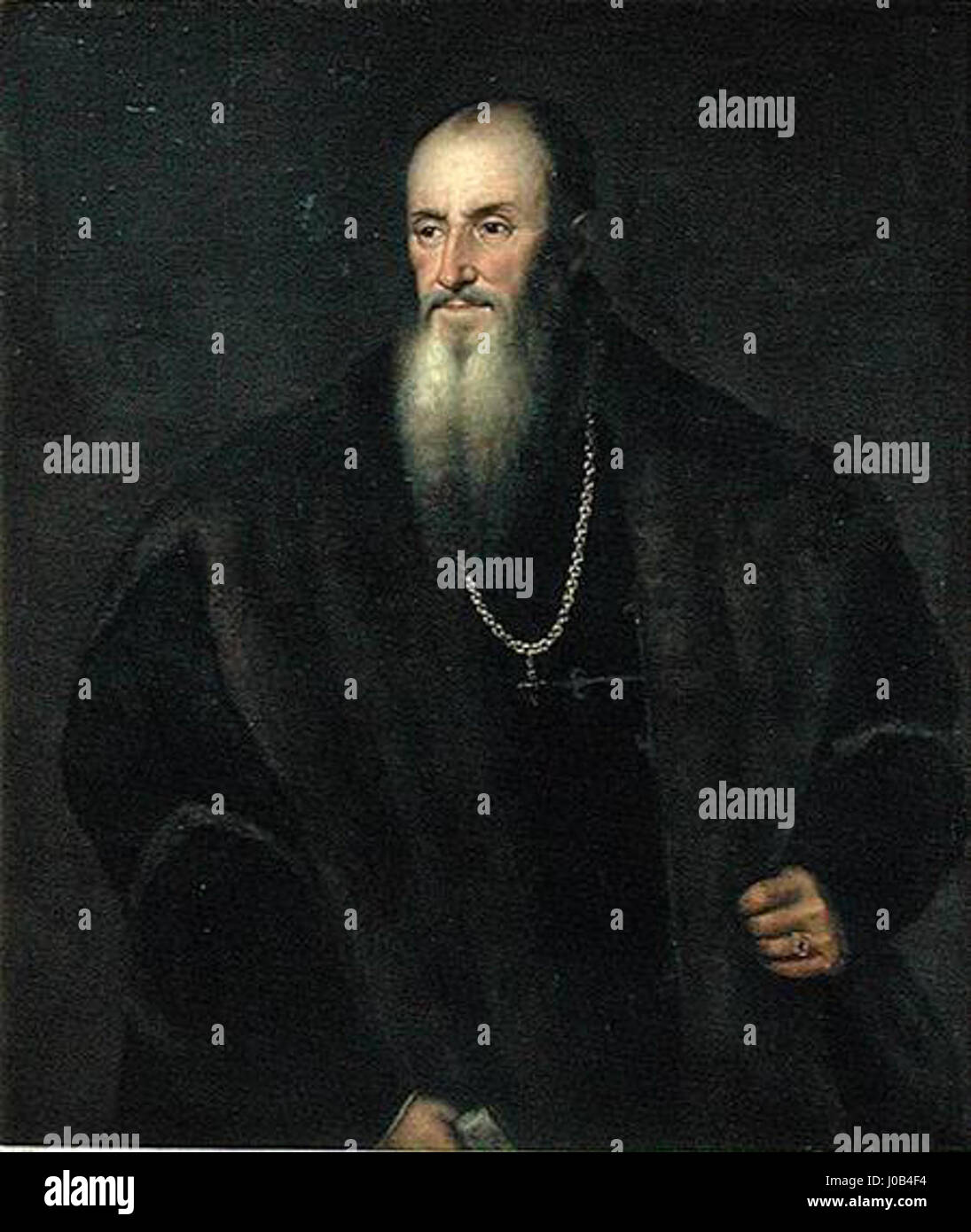 Portrait de Nicolas Perrenot de Granvelle - Besançon - 1548 Stock Photo ...