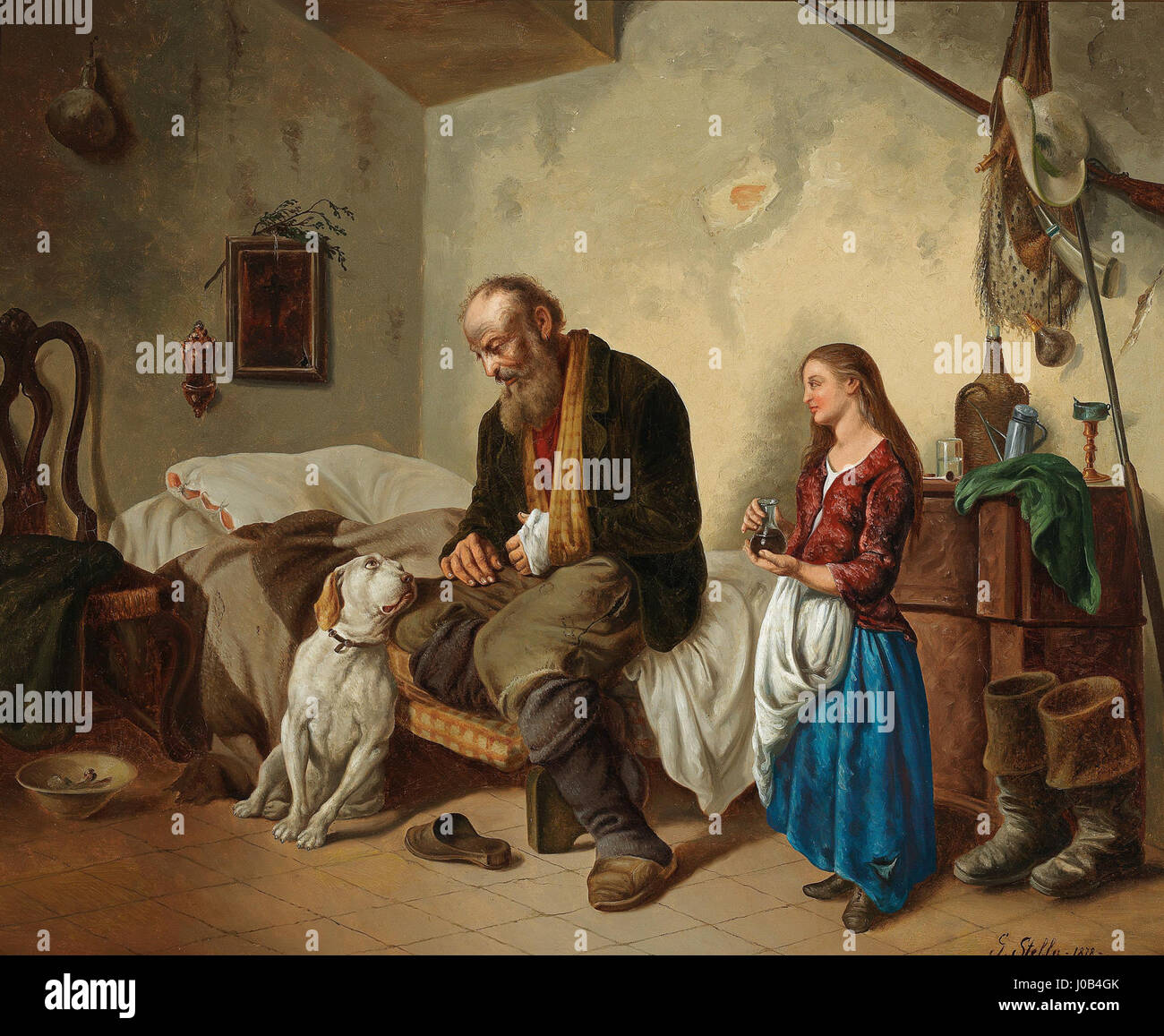 'Guglielmo Stella der treue Gefährte' (Guglielmo Stella the Loyal ...