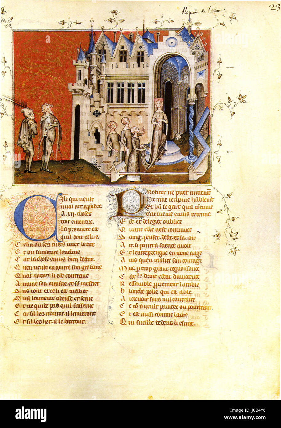 Guillaume de Machaut’s 'Le remède de fortune' is a medieval manuscript ...