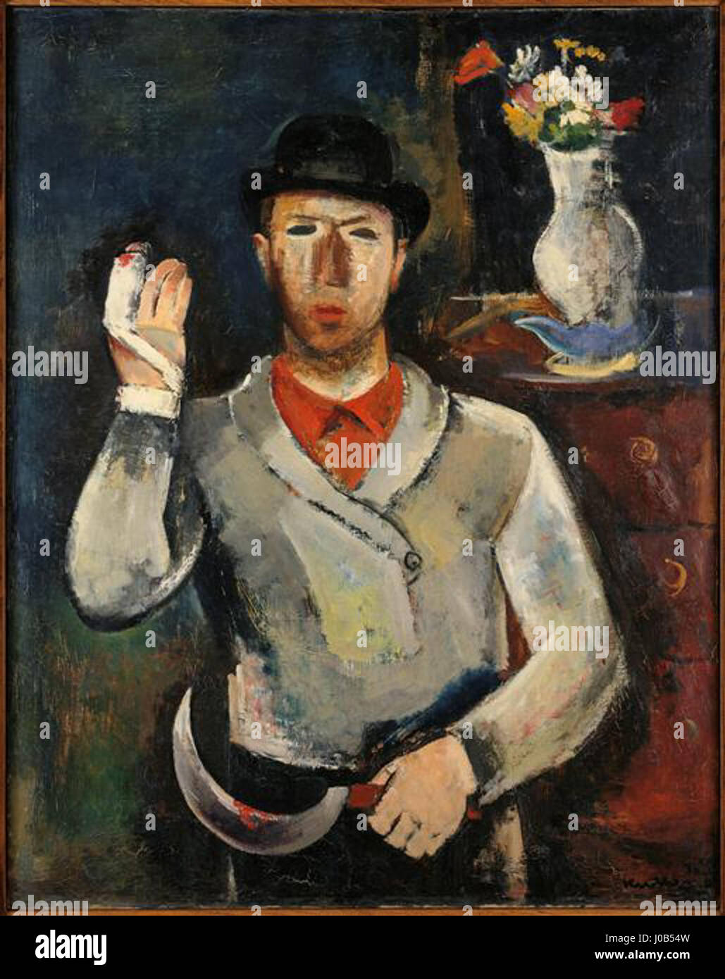 Joseph Kutter’s 'L'homme au doigt coupé' is a surrealist painting ...