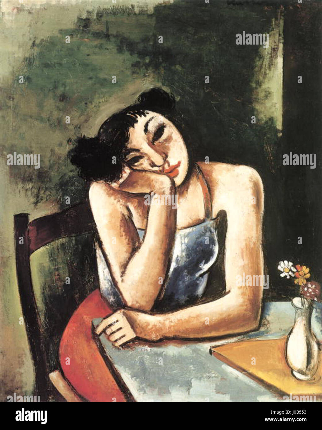 Joseph Kutter Femme Accoudée c. 1929 Stock Photo - Alamy