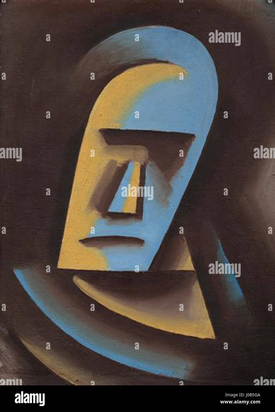 Josef Capek's 'Hlava' (Head), circa 1915, explores the theme of human ...