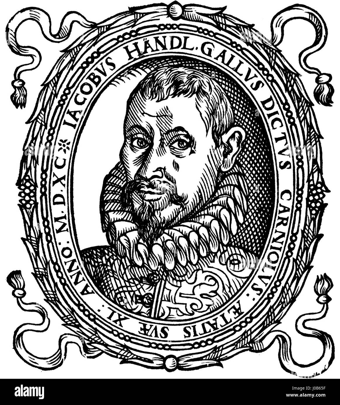 'Jakobus Händl Gallus dictus Carniolus' was a 16th-century composer ...