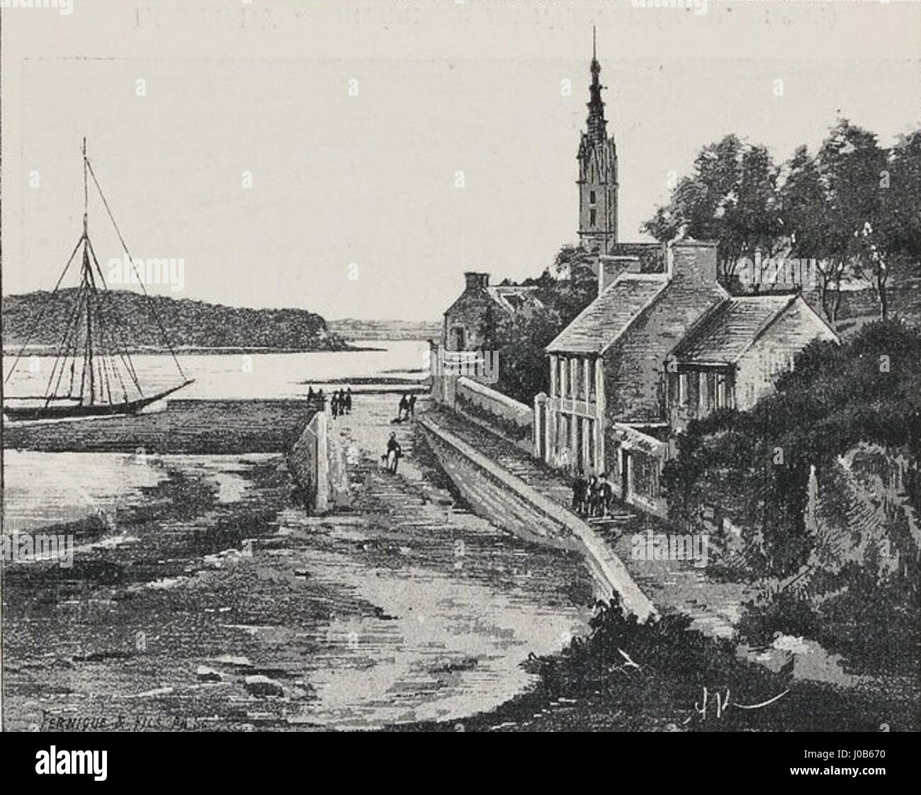 'Bénodet France-Album 2' is a picturesque scene capturing the coastal ...