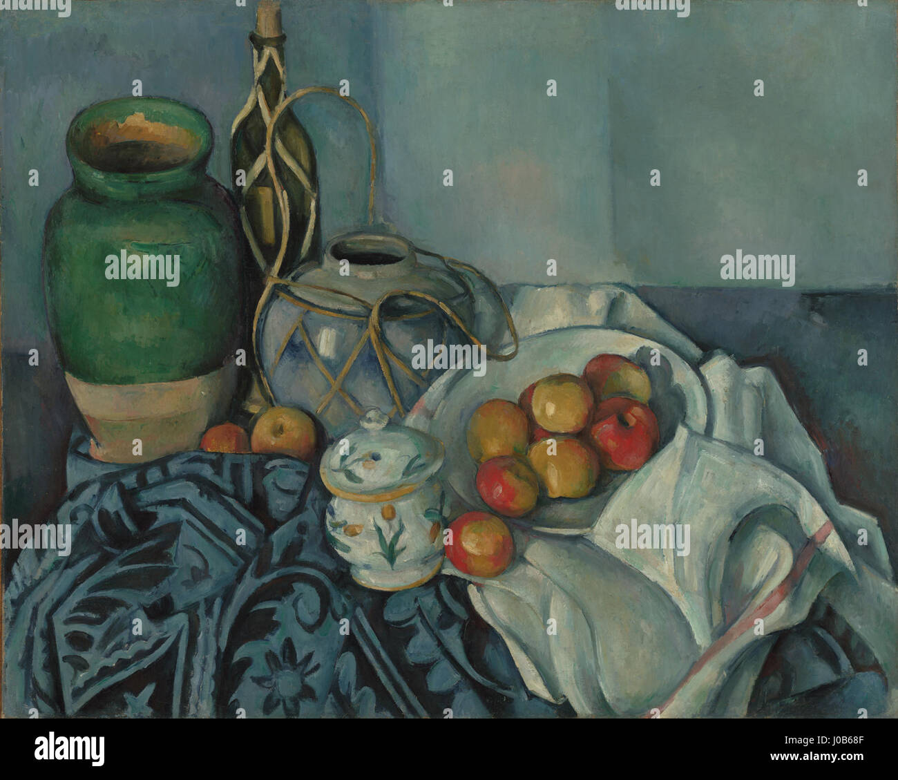 Paul Cézanne's 'Still Life with Apples' is a renowned work of Post ...
