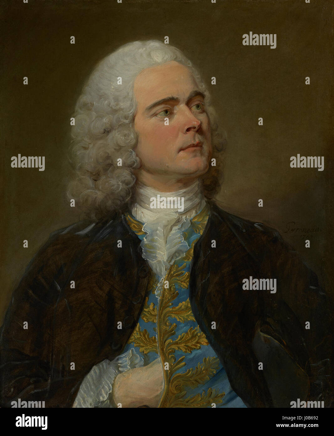 Jean-Baptiste Perronneau's portrait 'Charles-François Pinceloup de la ...