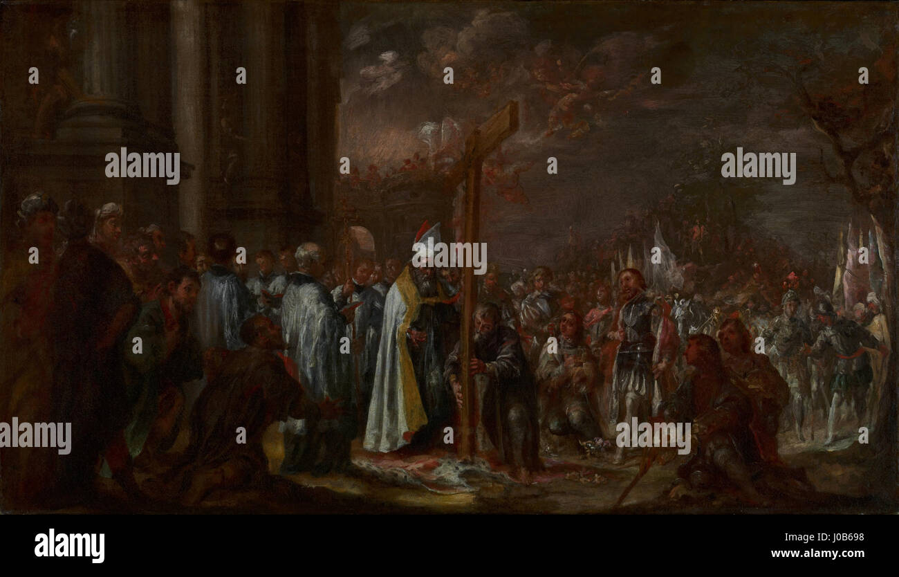 Juan de Valdés Leal's 'The Exaltation of the Cross' is a Baroque ...