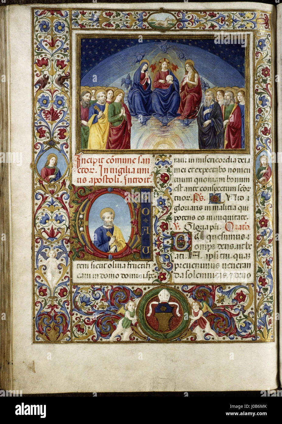 The Missel de Thomas James, housed in the BM Lyon manuscript collection ...