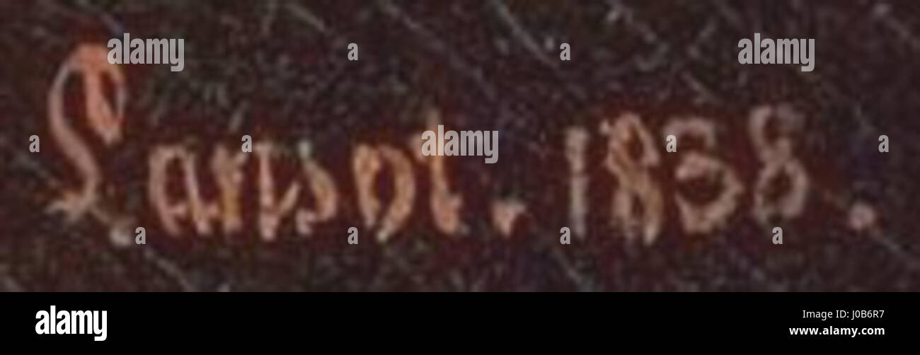 Signature of Aimable Desire Lansot, 1799E280931851, 1838 Stock Photo ...