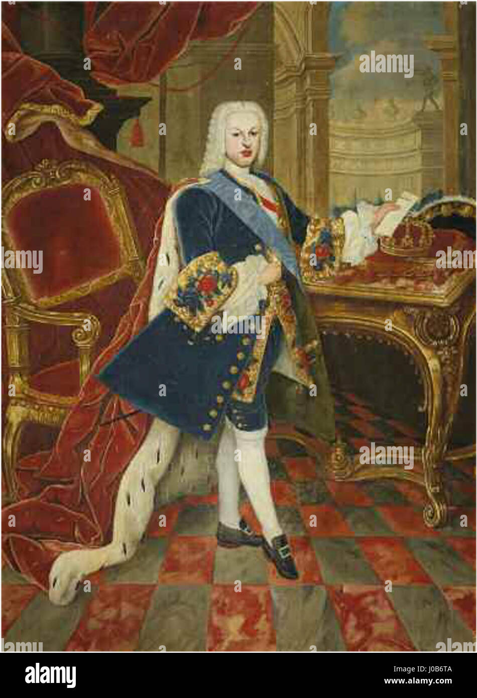 'Retrato del rey Fernando VI de España' is a portrait of King Ferdinand ...