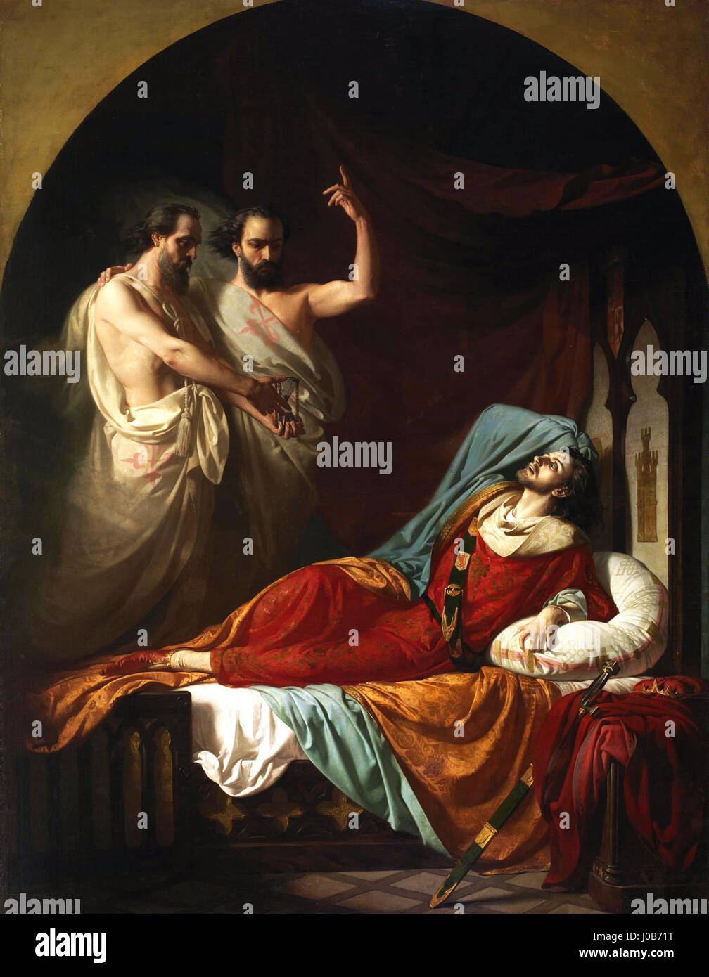 'Últimos momentos del rey Fernando IV de Castilla y León' depicts the ...