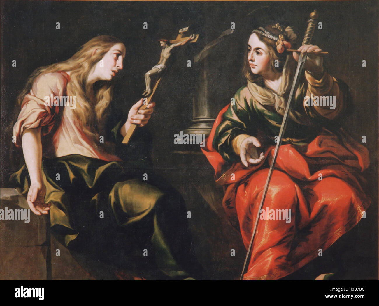 'Santa María Magdalena y Santa Catalina' by Antonio del Castillo y ...
