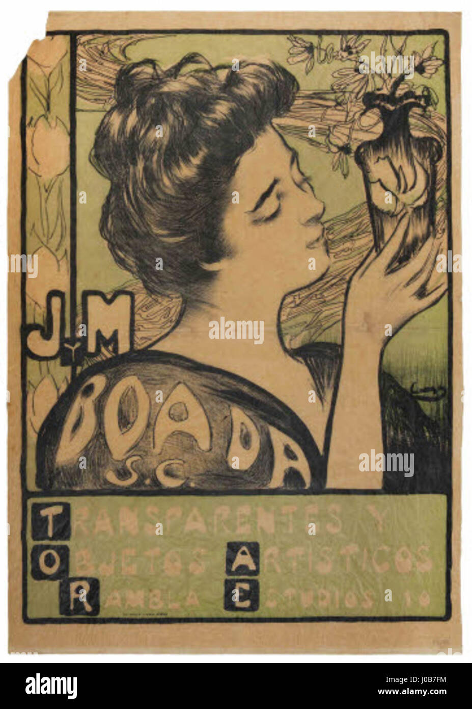 The work by J. M. Boada is housed at the Ramon Casas Museu Abelló and ...