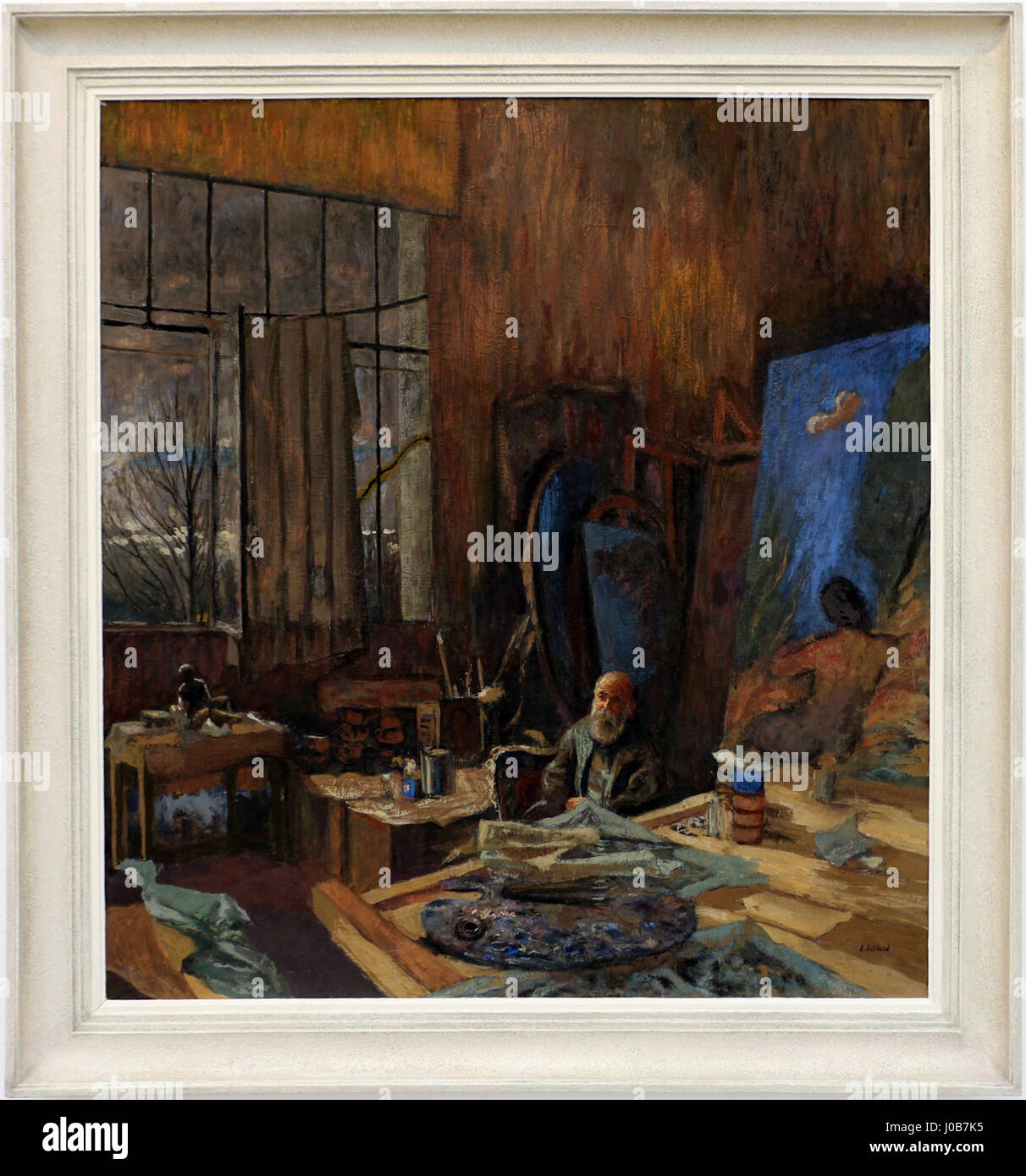 This portrait of Kerr-Xavier Roussel, painted by Édouard Vuillard ...
