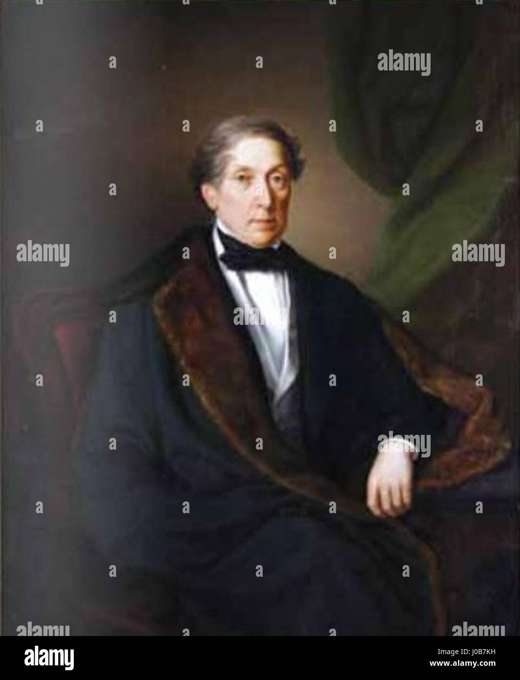 Jan Tabinski's portrait of Alfred I Potocki captures the likeness of ...