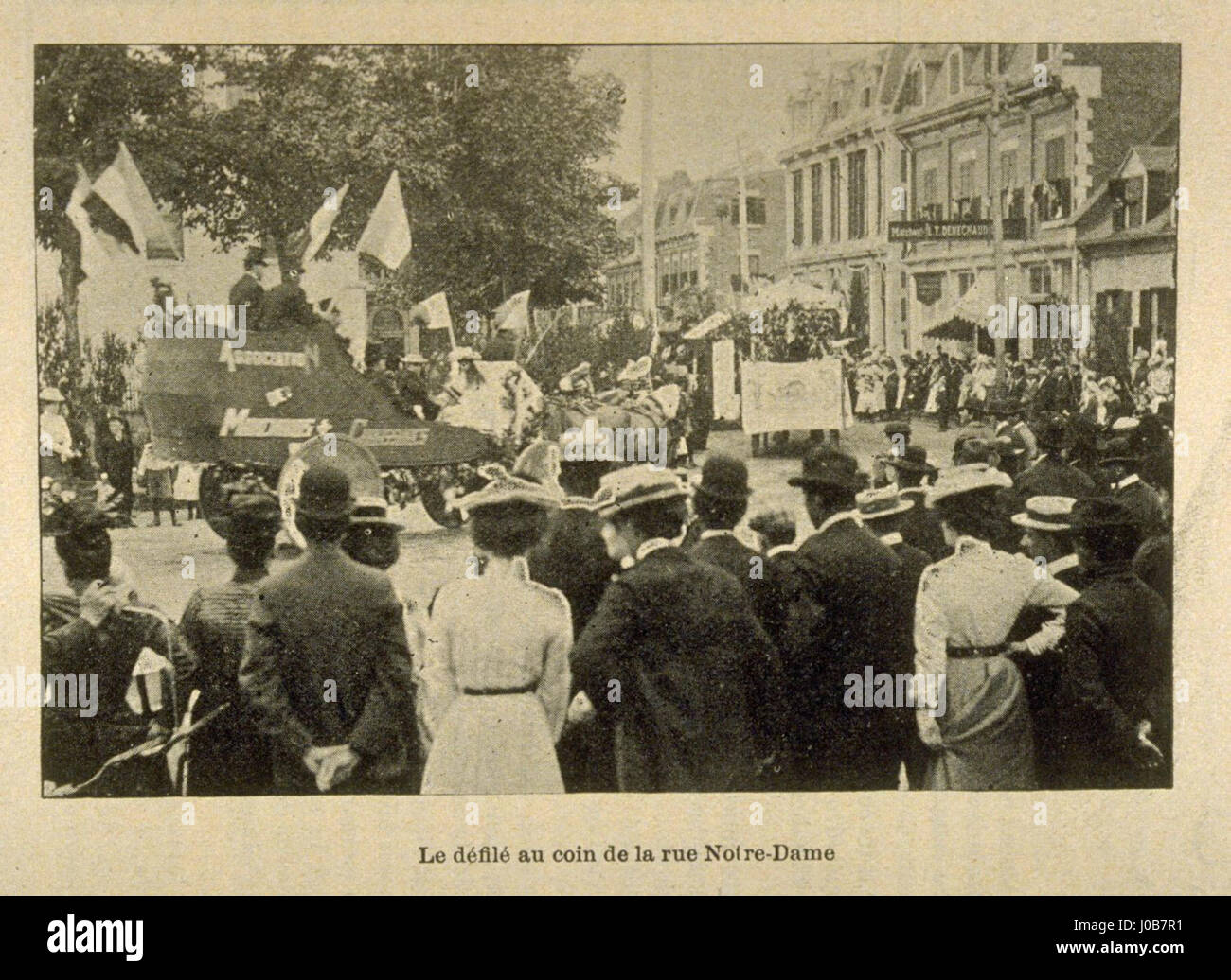 'La célébration de la Saint-Jean-Baptiste aux Trois-Rivières' captures ...