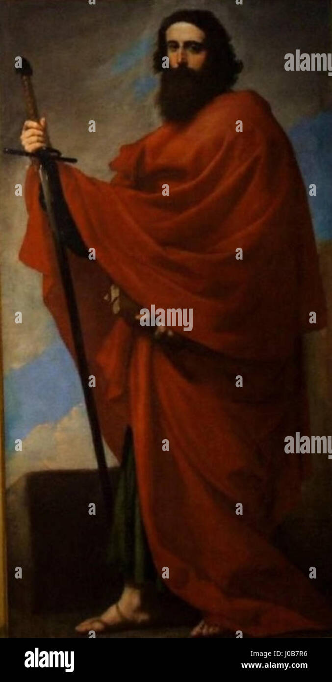 'San Pablo' by José de Ribera is a Baroque portrait of Saint Paul ...