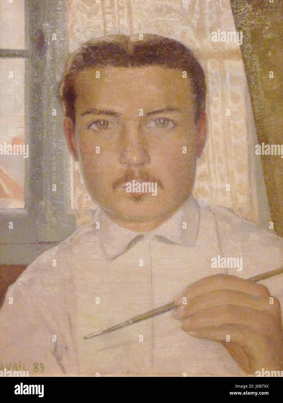 Maurice Denis's 'Portrait de l'artiste à l'âge de 18 ans' depicts the ...