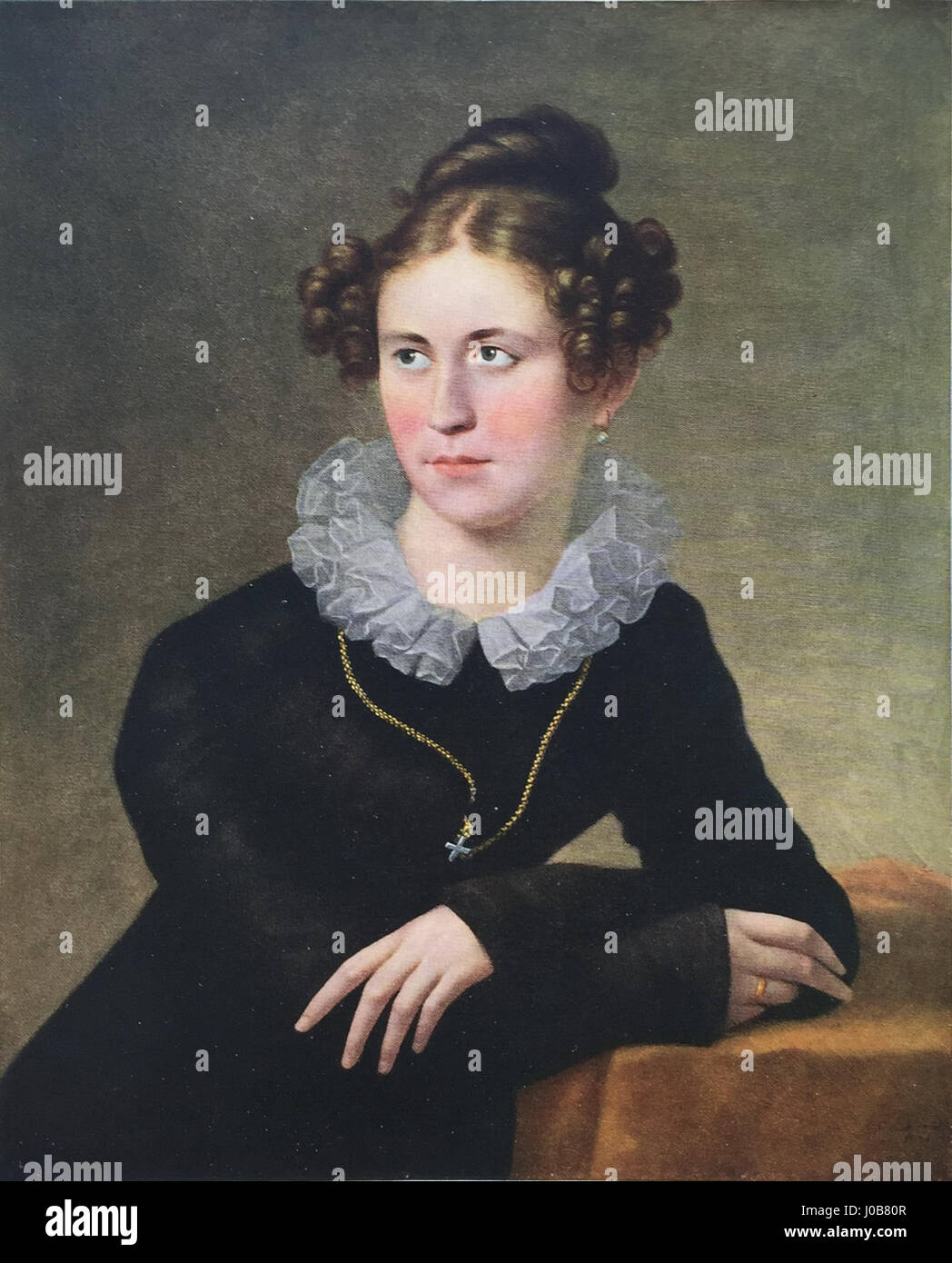 The depiction of 'Saint Benigne' is a representation of the early ...