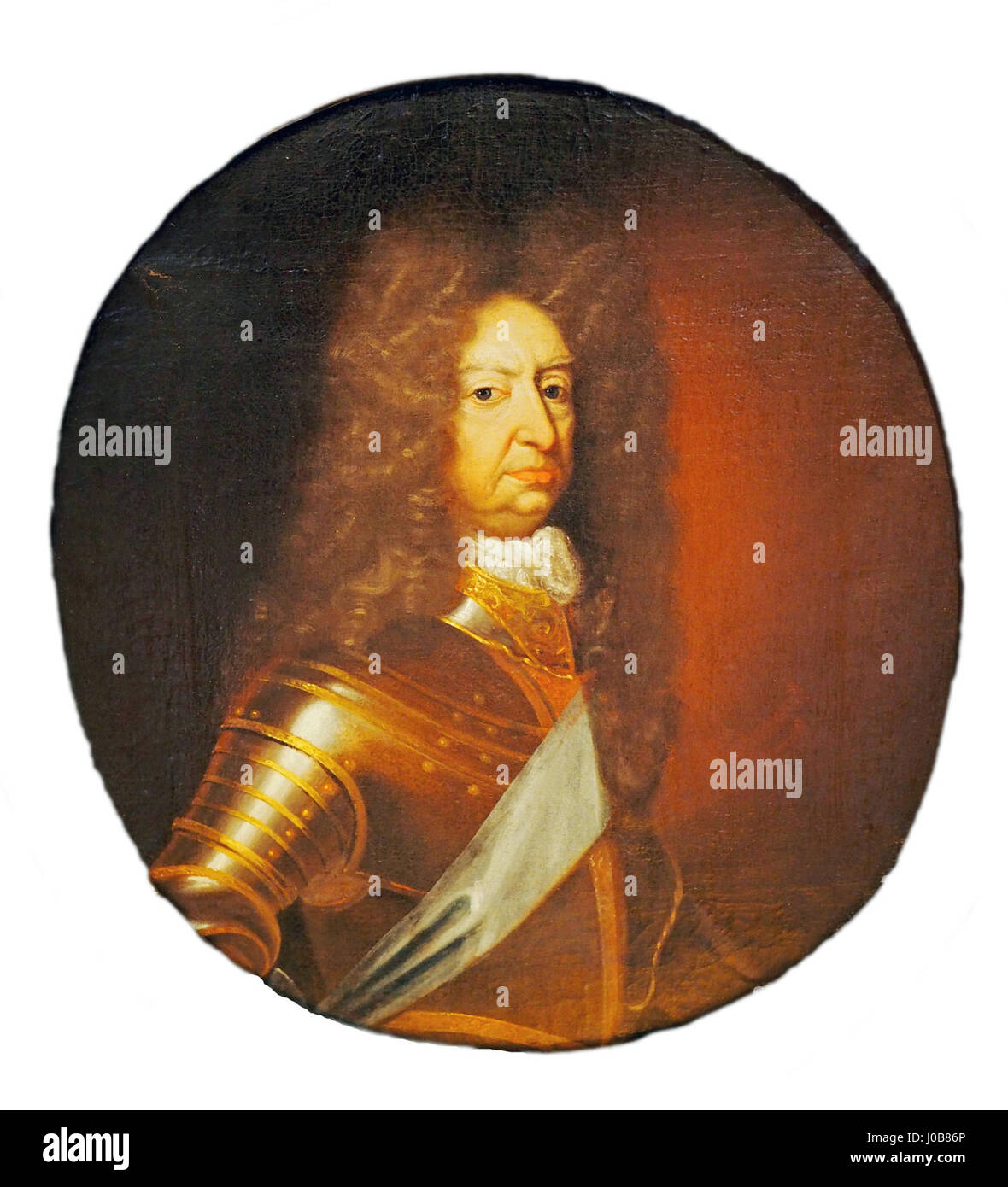 A portrait of Georg Wilhelm of Braunschweig-Lüneburg, displayed at the ...