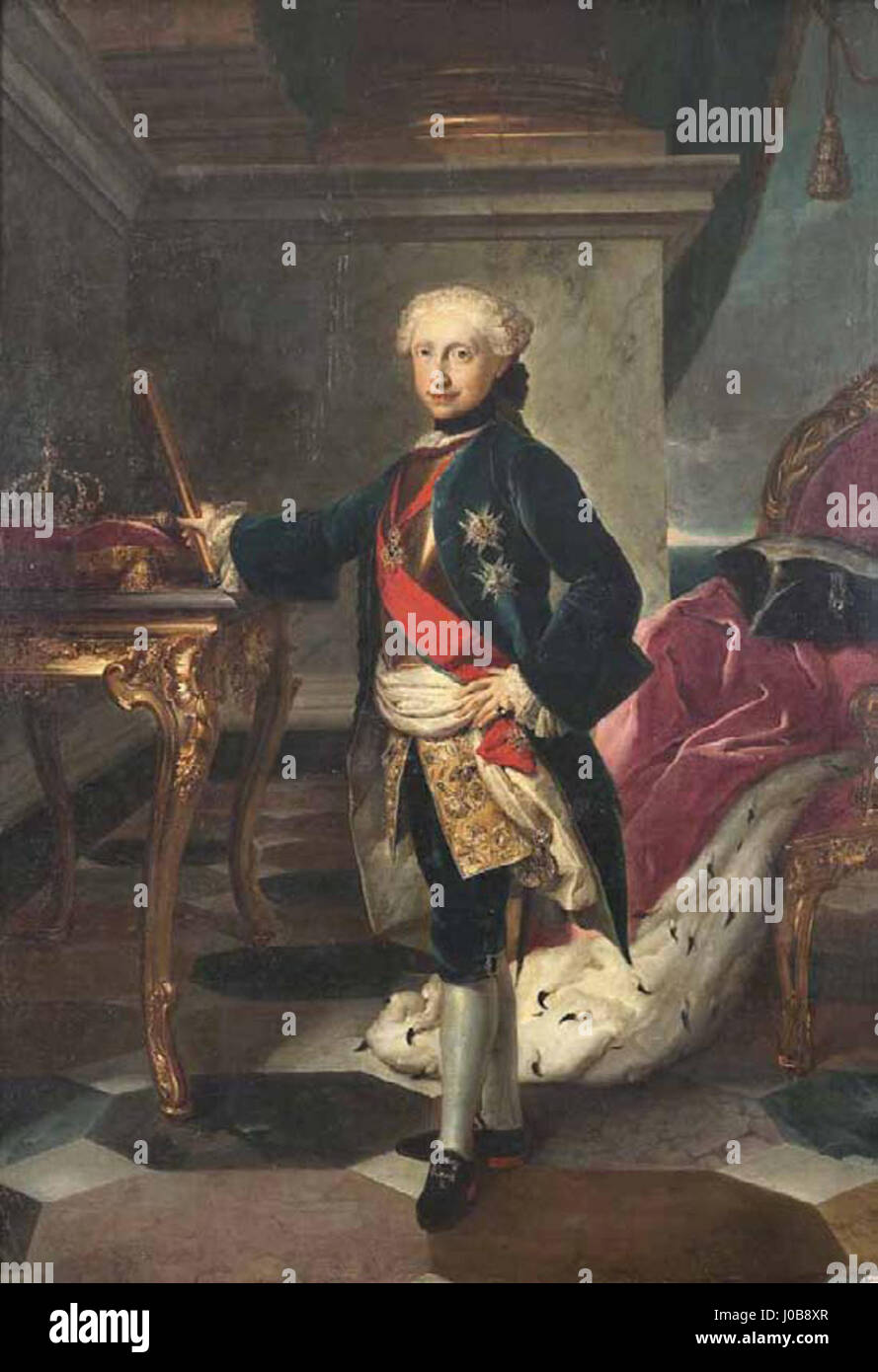 'Ritratto di Ferdinando IV di Borbone' is a portrait of Ferdinand IV of ...