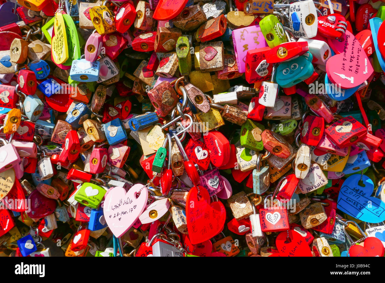 Love Lock Amsterdam Bridge High Resolution Stock Photography and Images ...