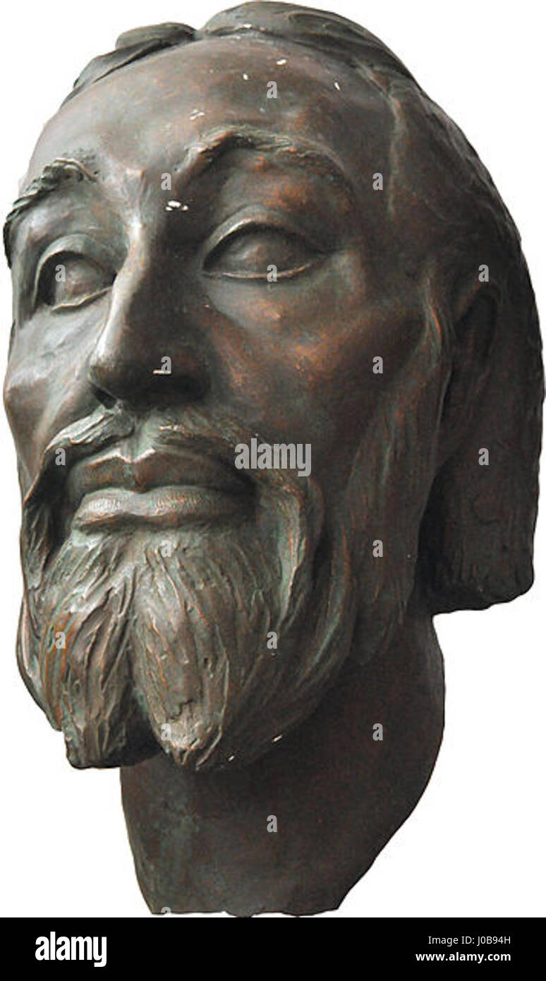 A reconstruction of the facial features of King Béla III, based on ...