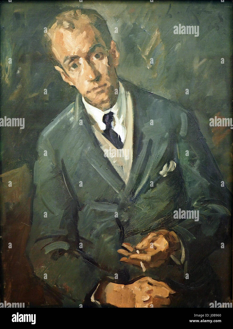A portrait of King Leo by Fritz Nemitz, housed at the Niedersächsisches ...