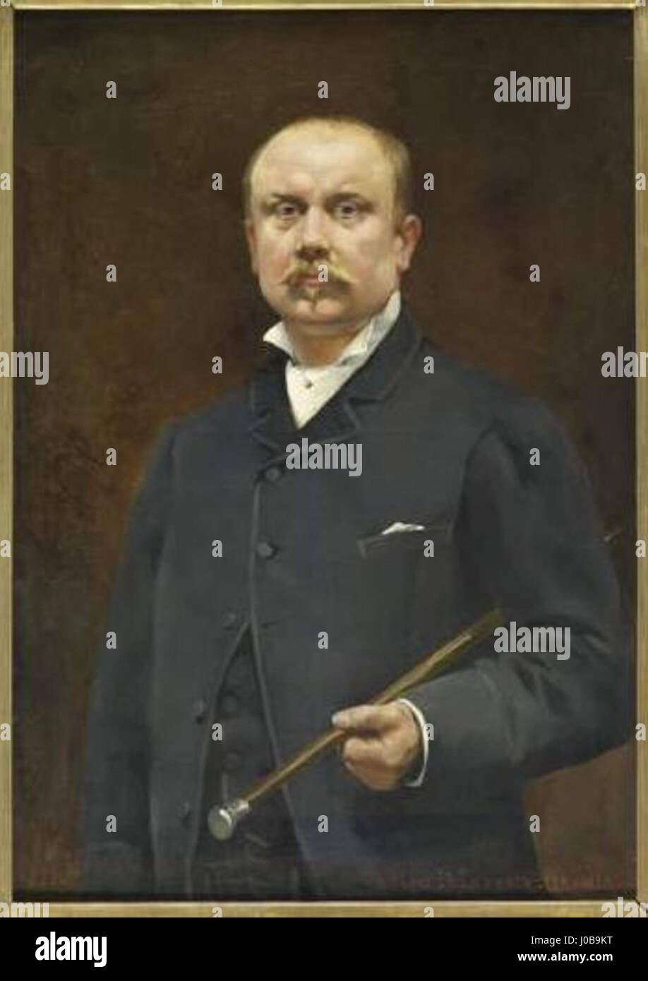 'Portrait d'homme à la canne' (Portrait of a Man with a Cane) is a ...