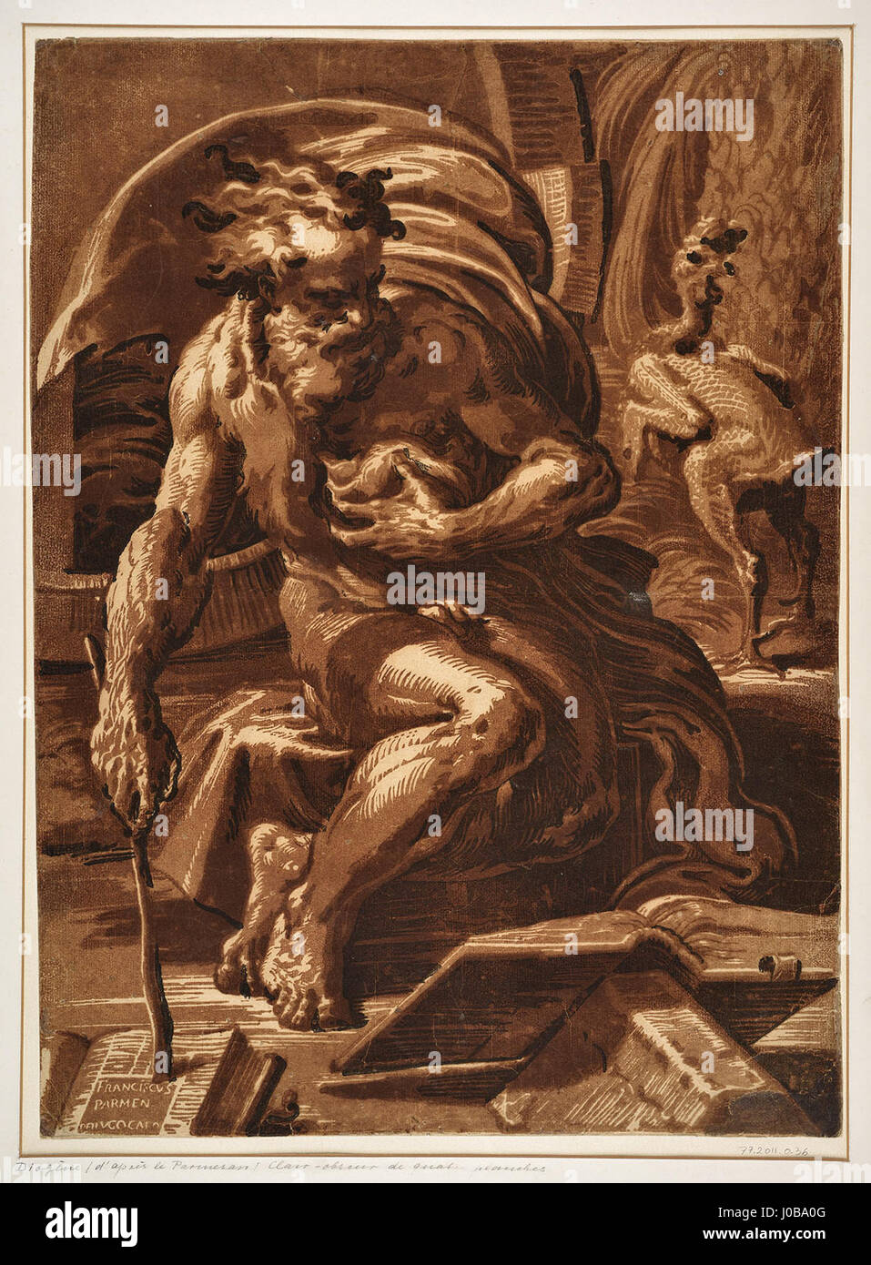 Ugo Carpi's 'Diogène' (c. 1526) is an interpretation of the original ...