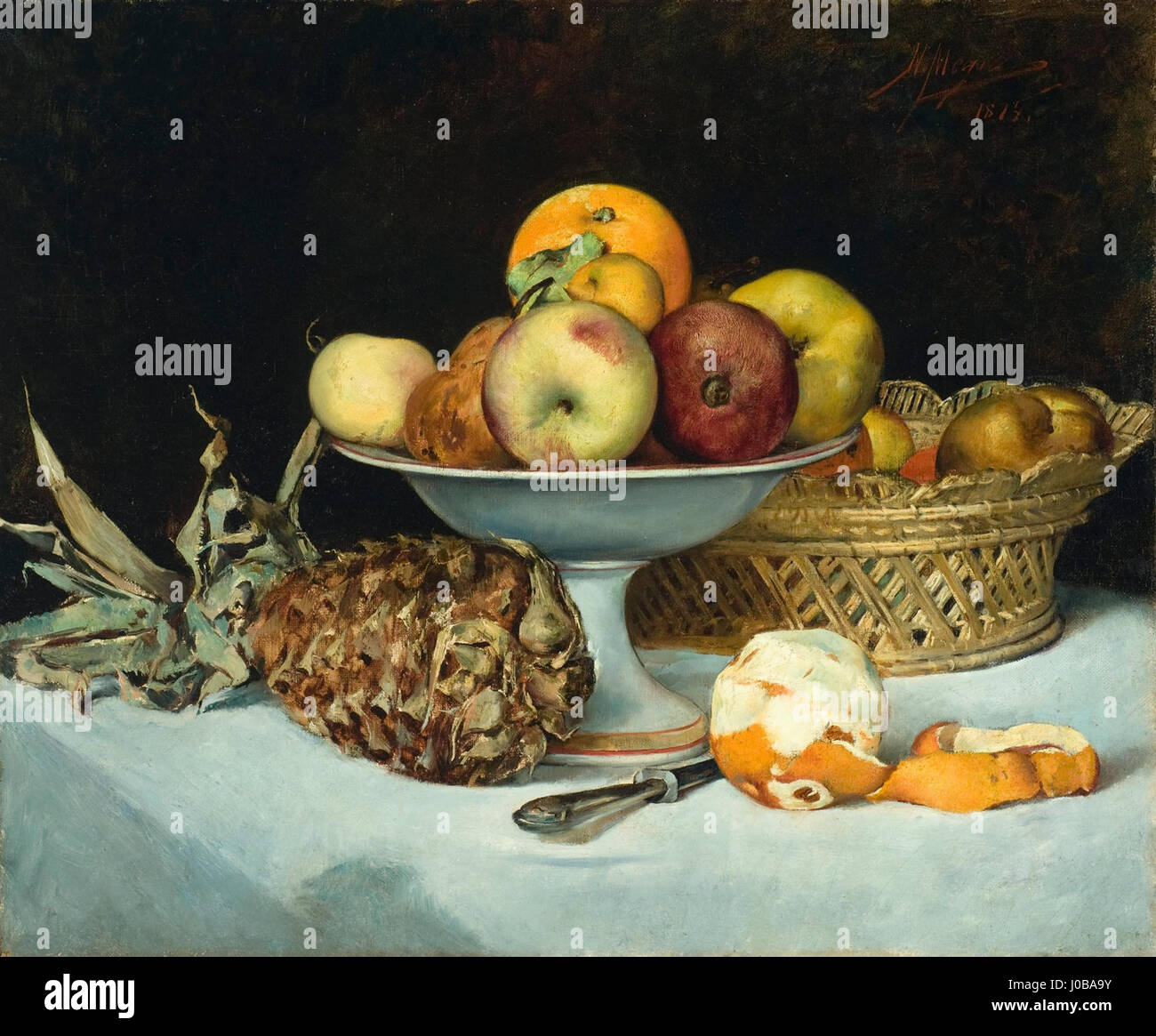 Bodegón (Still Life) by Nicolás Megía is a still life painting ...