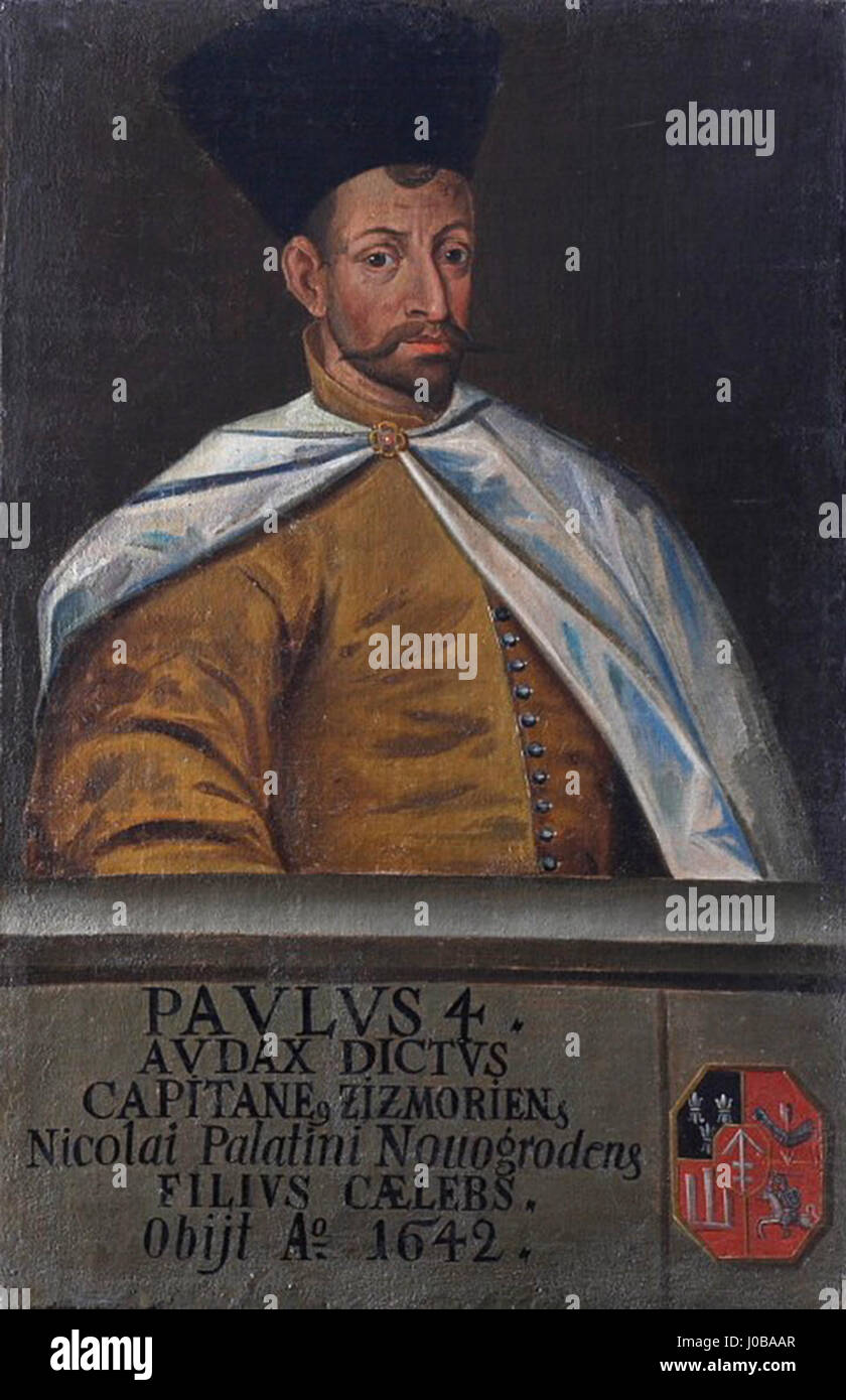 This 1709 portrait of Paval Sapieha, a significant noble figure in ...