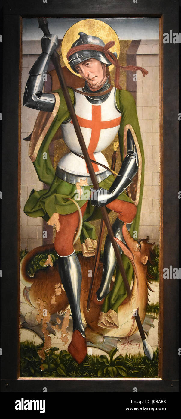 Colijn de Coter’s work 'Sint-Joris' (Saint George) showcases the artist ...