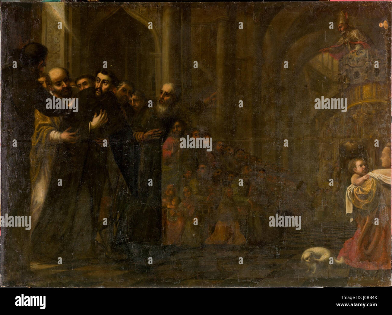 'Ordenación de San Agustín' by José García Hidalgo is a religious ...