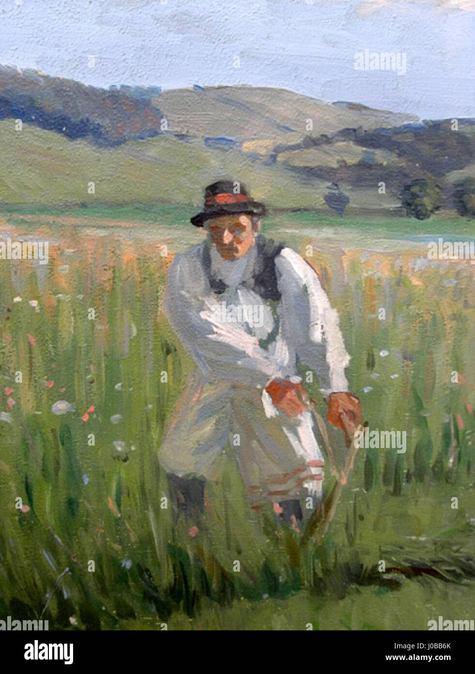 Cyril Mandel's 'Sek c' is a contemporary painting that captures an ...