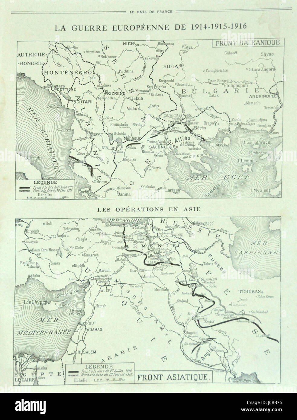 This issue of 'Le Pays de France' from August 3, 1916, includes ...