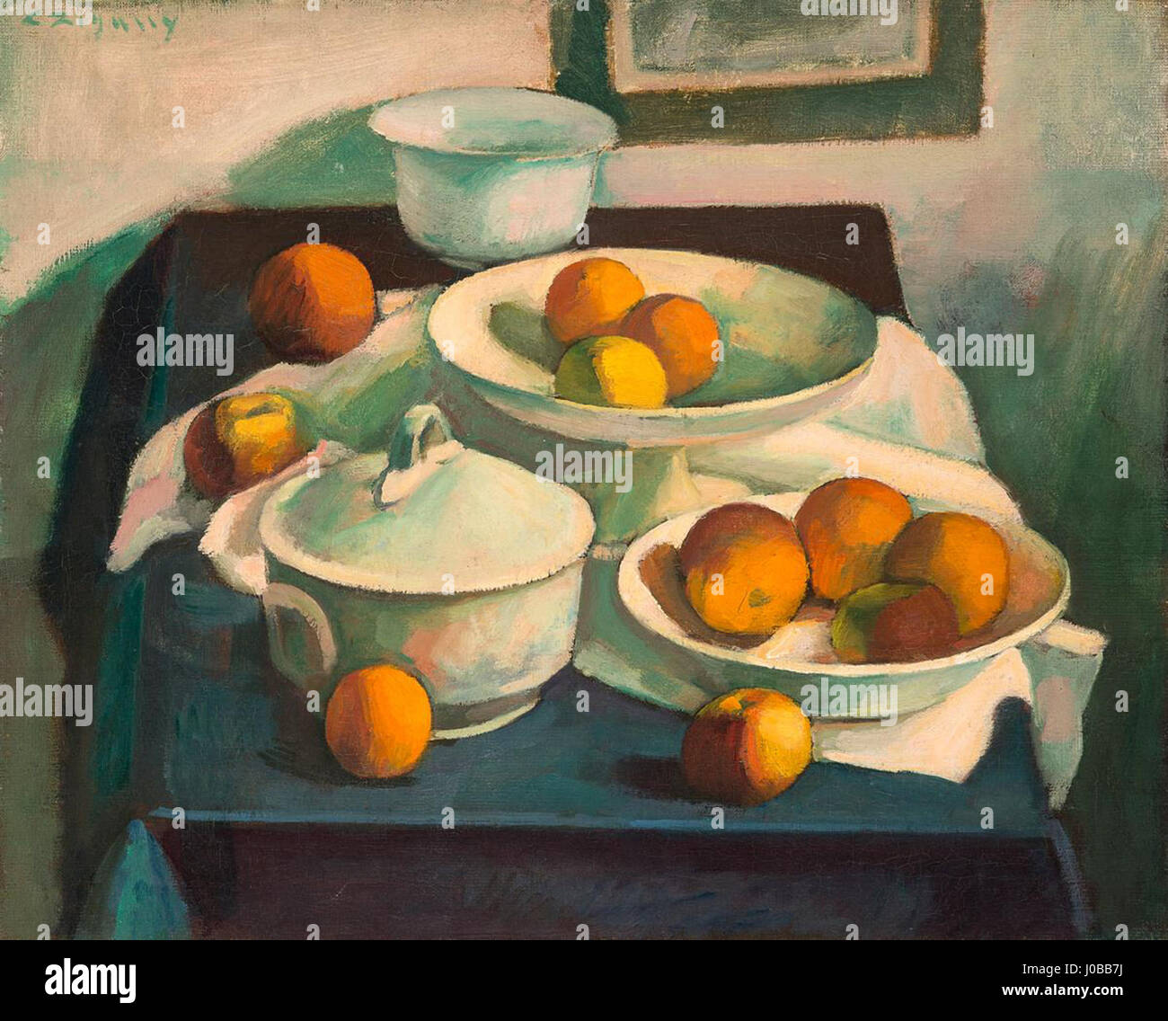 Dezső Czigány’s 'Still-life with Apples' from around 1910 presents a ...