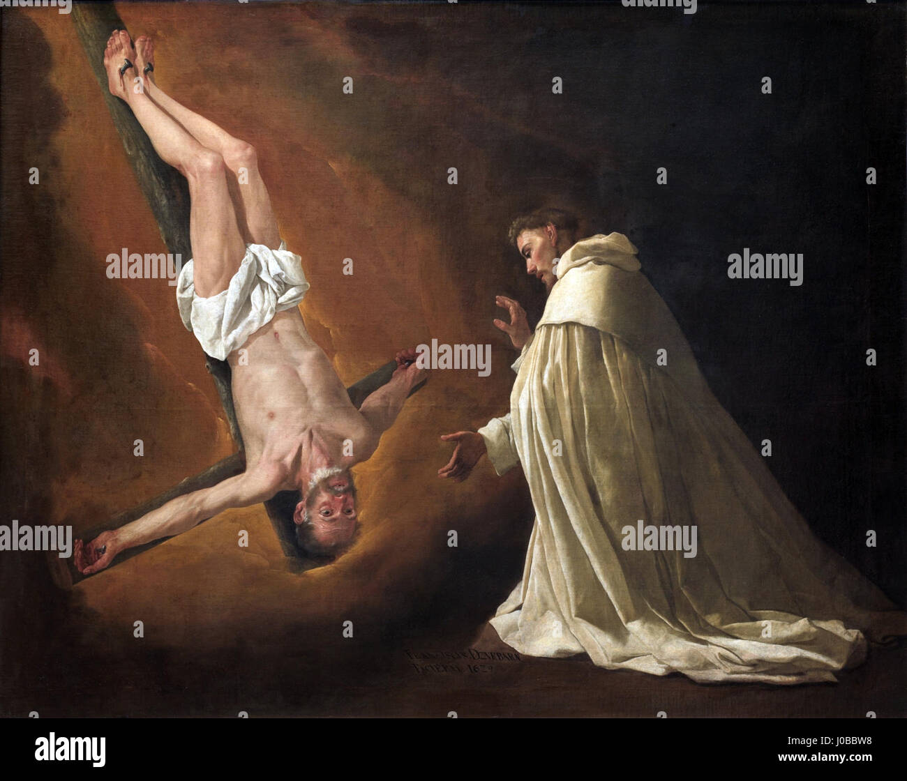 This image depicts the appearance of the apostle Saint Peter to Saint ...