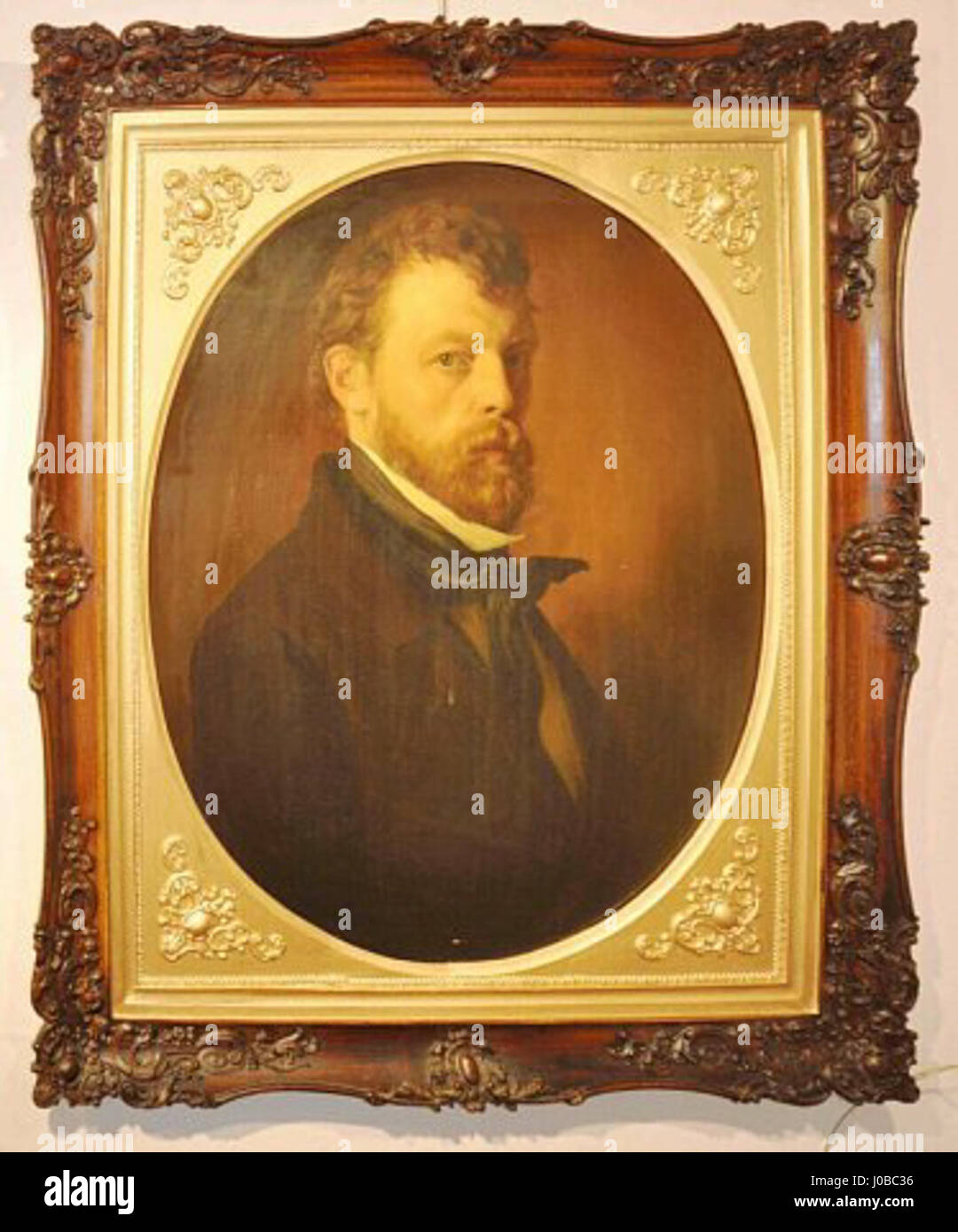 Ignác Umlauf’s 'Autoportrét' is a self-portrait by the 19th-century ...